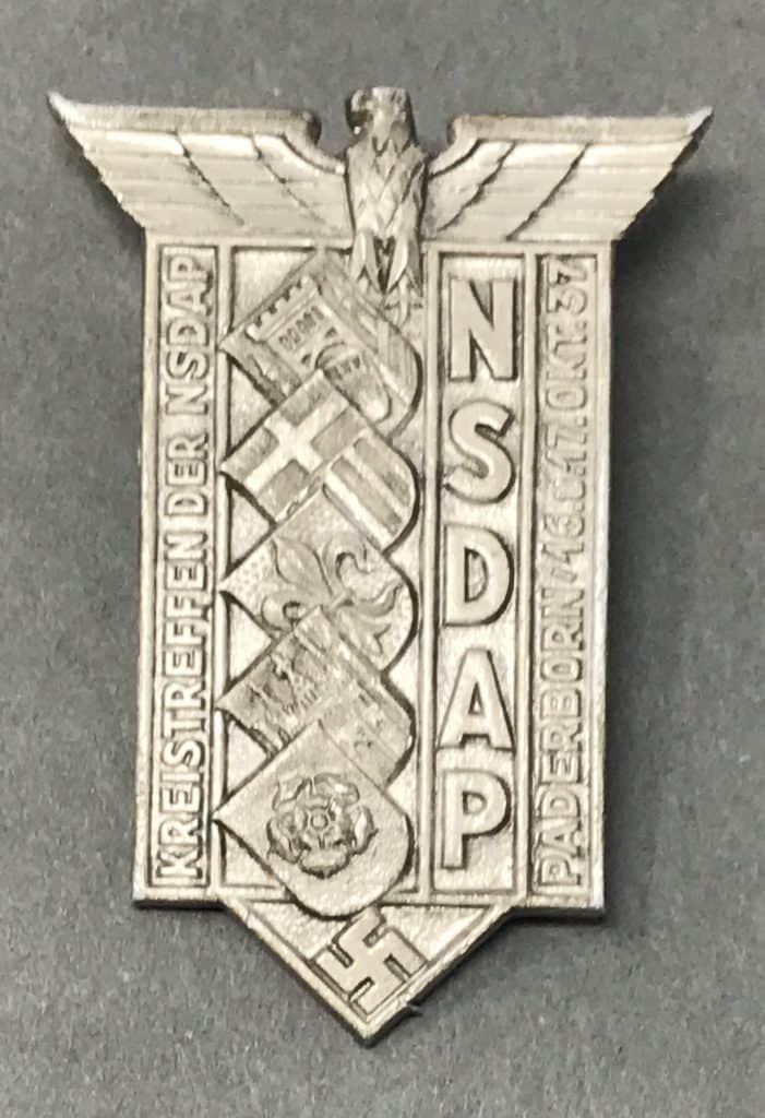 Original German NSDAP (NAZI PARTY) Third Reich District meeting of the ...