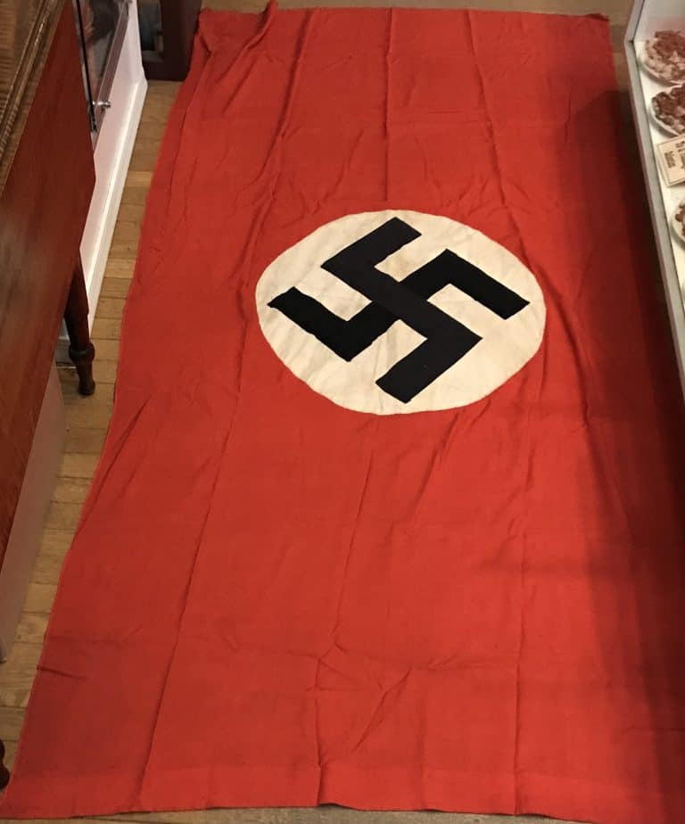Outstanding ORIGINAL LARGE WWII Era German Nazi Party Flag Certified By ...