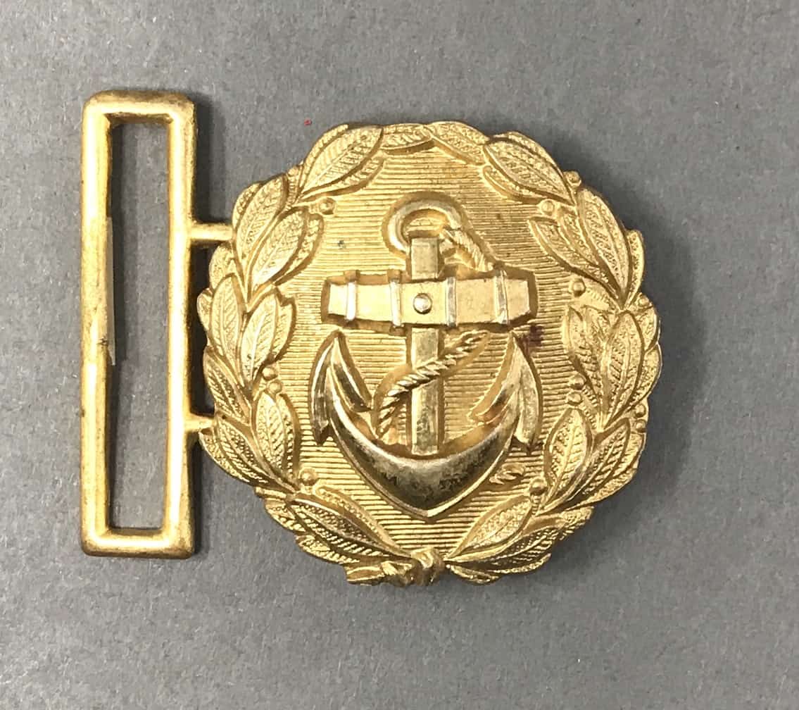 Authentic WWII German Belt Buckle Navy | Museum COA