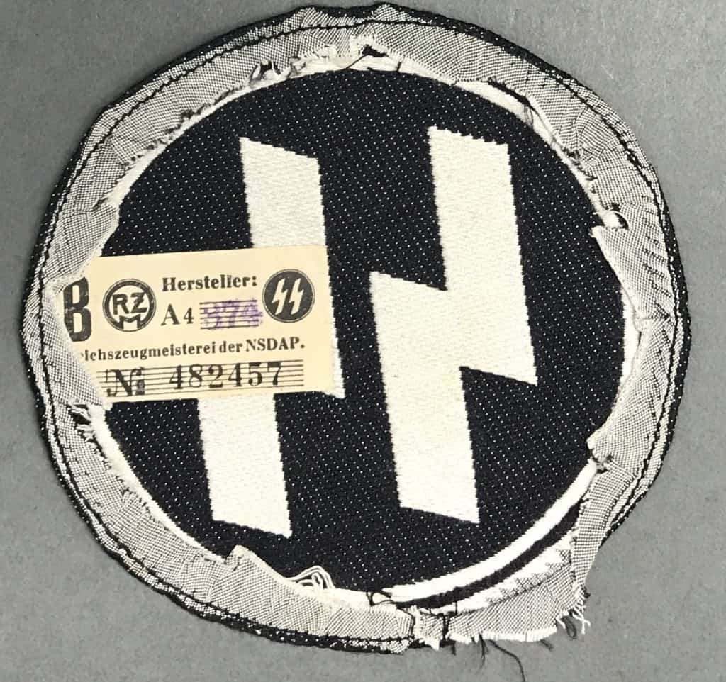 Original WWII German Waffen SS SECOND PATTERN SS SPORTS SHIRT INSIGNIA ...