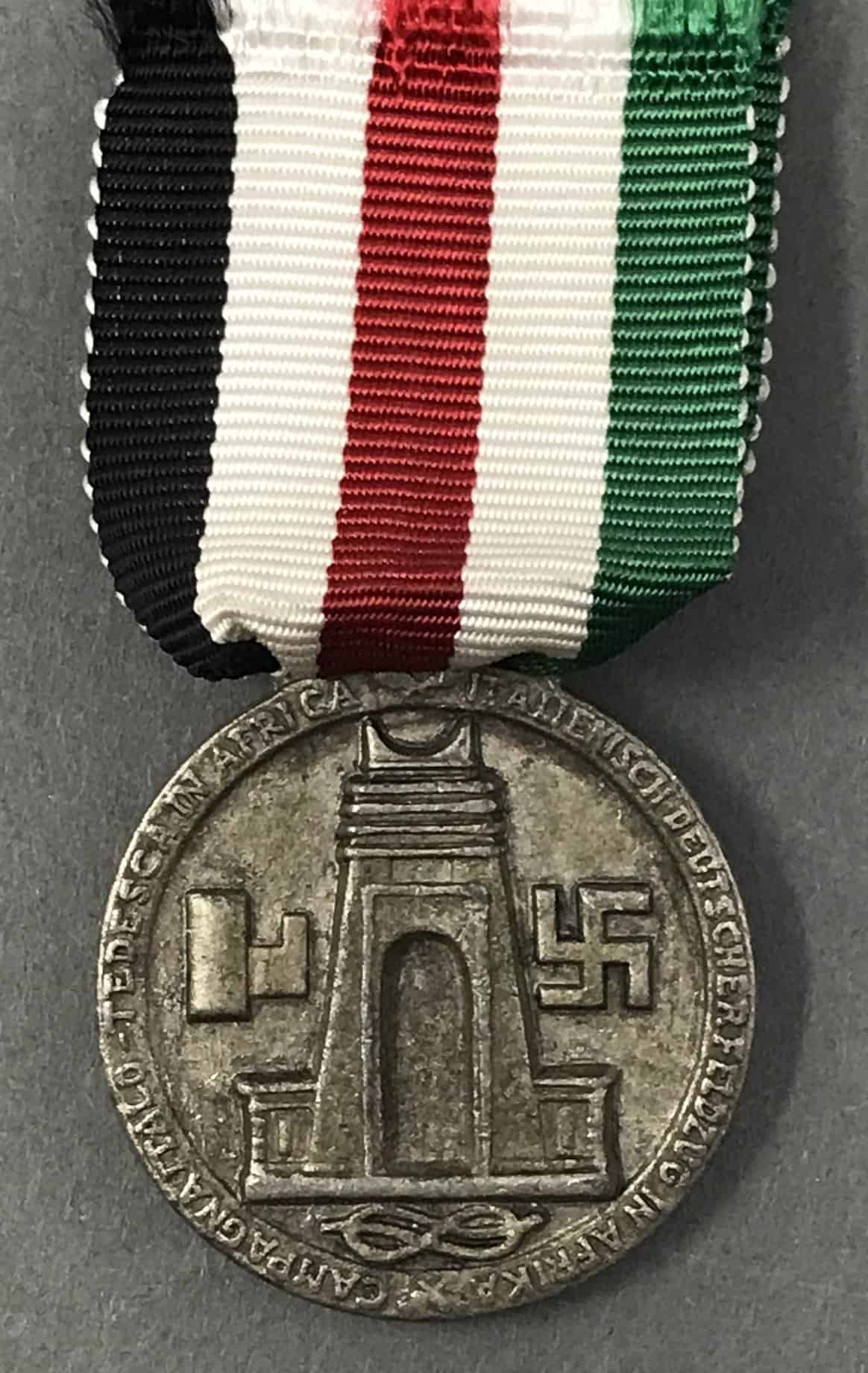 Uncover WWII German Italian African Medal at Gettysburg