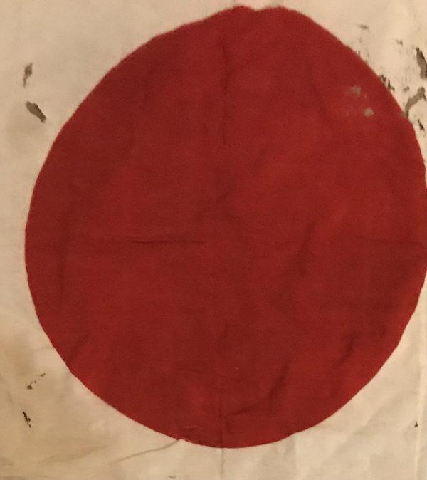 Original WWII High Quality Multi-Piece Japanese NATIONAL FLAG With ...