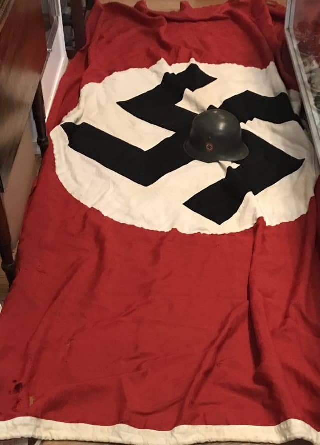 Outstanding VERY LARGE Original BANNER GARRISON STYLE WWII German Nazi ...