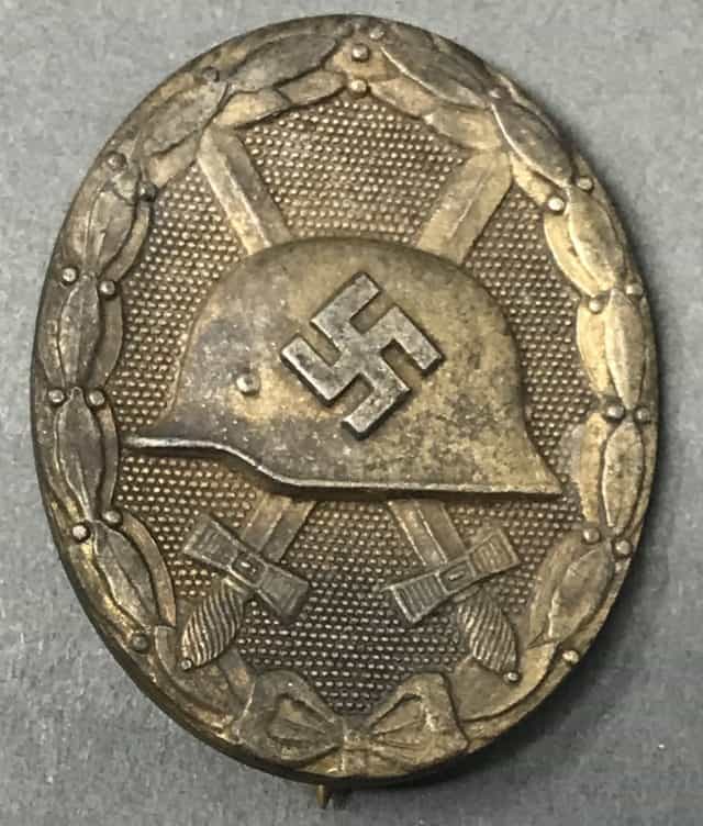 Explore Original WWII German Gold Wound Badge 1939 Certified
