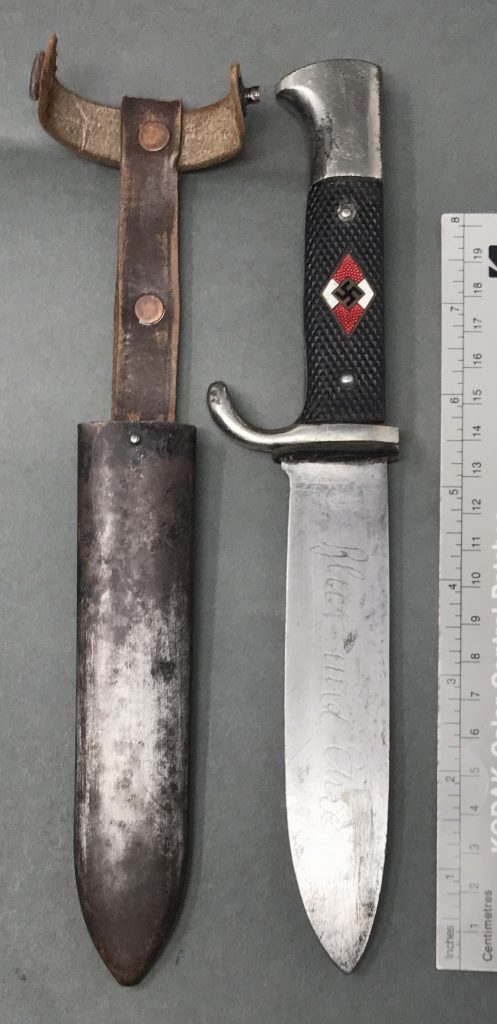 Original WWII German Hitler Youth Knife for Sale | Gettysburg Museum