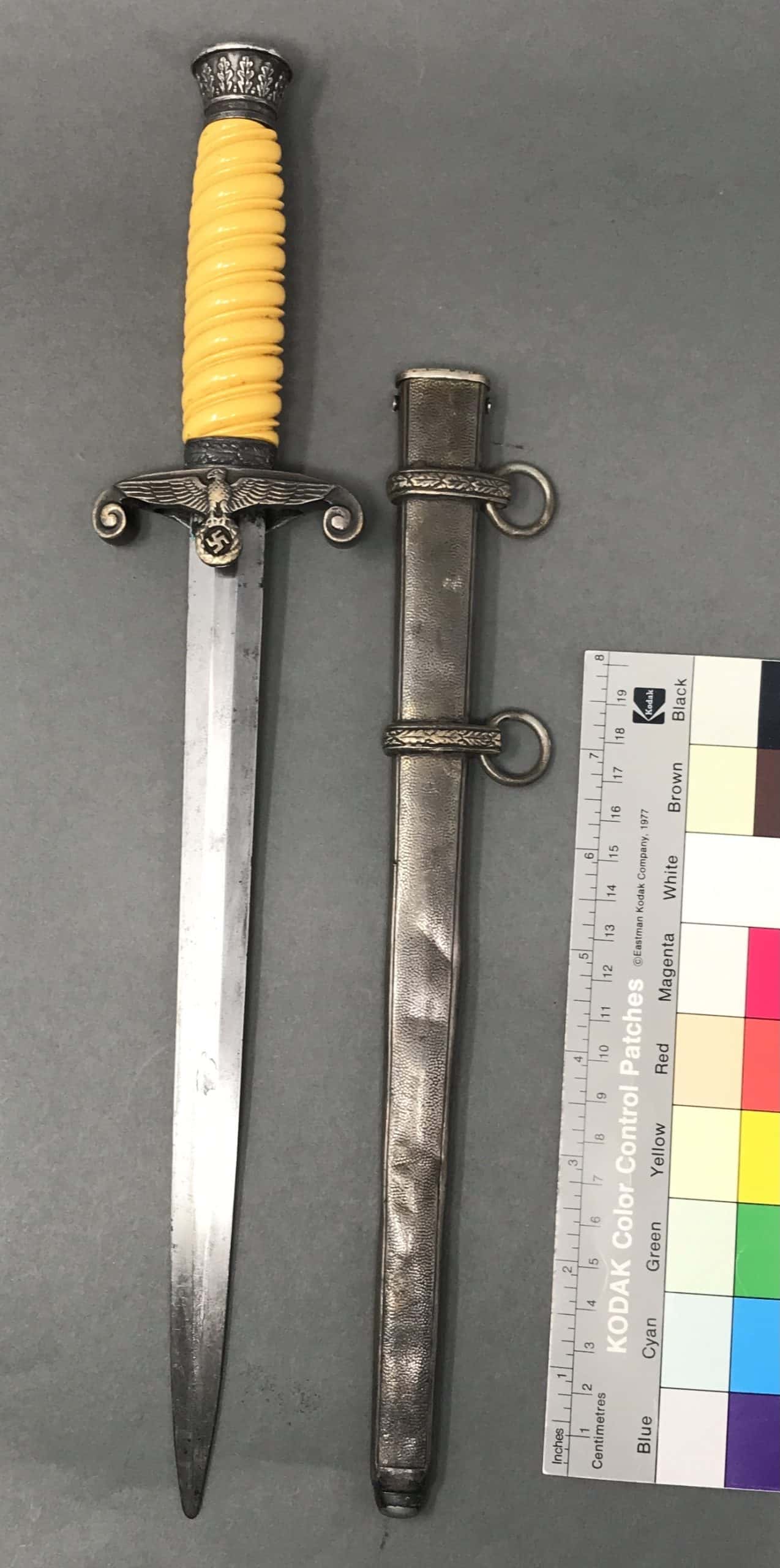 Authentic WWII German Heer Officer's Dagger: Alcosa Craft