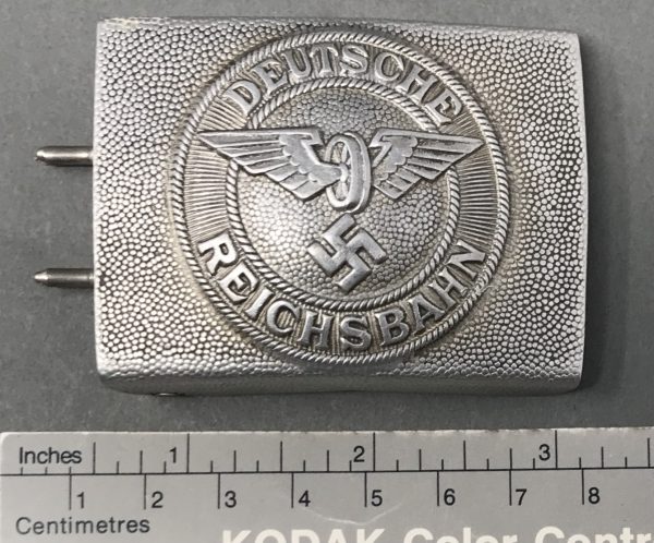 Original RARE OUTSTANDING WWII German REICHSBAHN Official's Belt Buckle ...