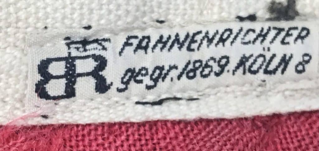 Outstanding VERY LARGE Original BANNER GARRISON STYLE WWII German Nazi ...
