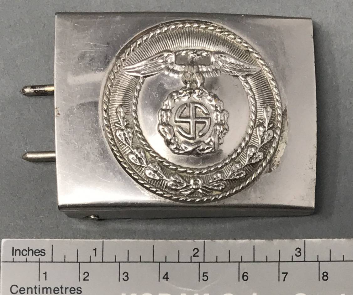 Discover WWII NSKK Officer Belt Buckle: A Rare Find