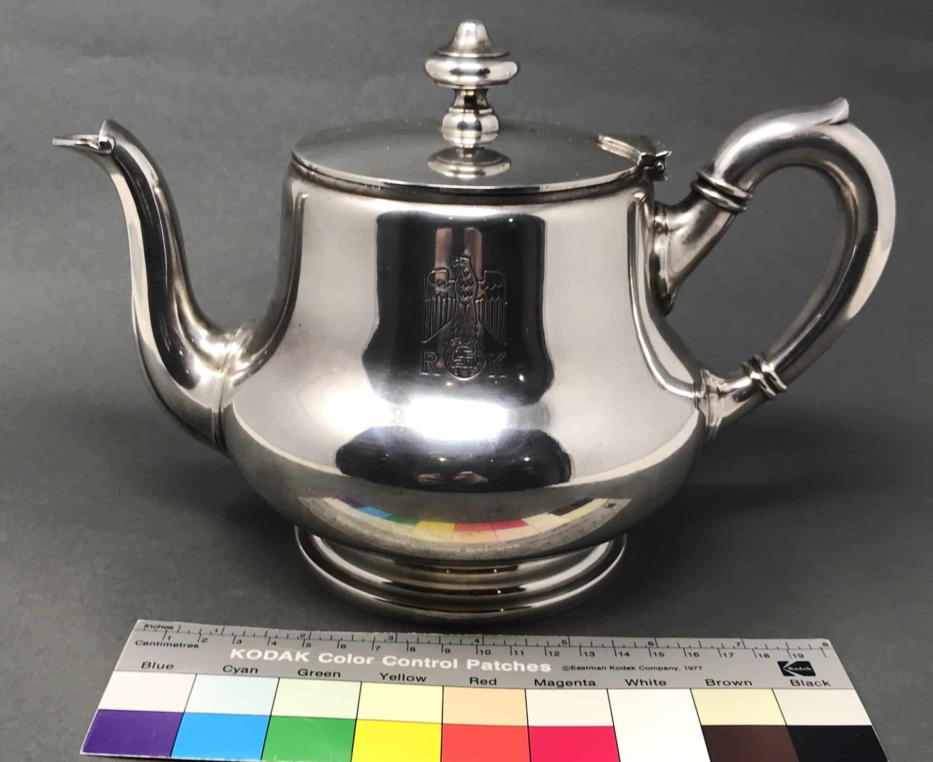 Unlock Rare WWII Hitler Reichskanzlei Tea Pot by Wellner