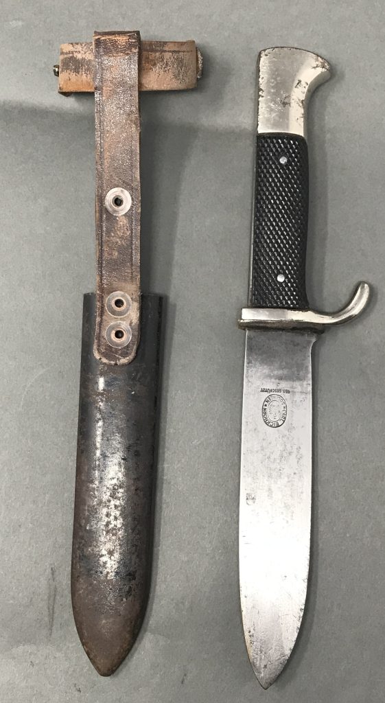 Original WWII German Hitler Youth Knife for Sale | Gettysburg Museum