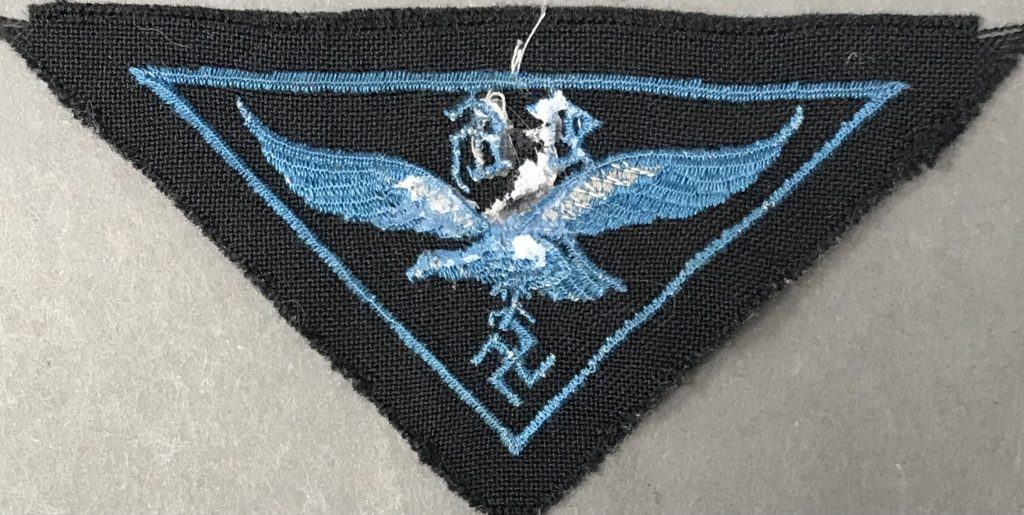 WWII German Hitler Youth Luftwaffe HJ Flak Helper's Breast Eagle