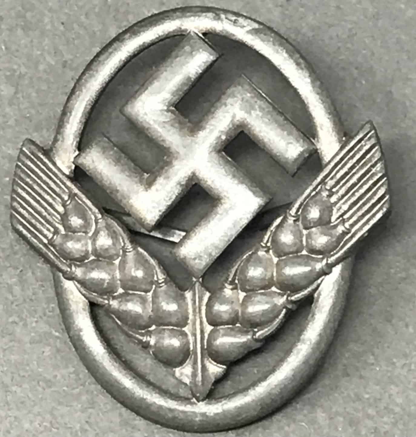 Certified German Woman's Labor Service Badge History
