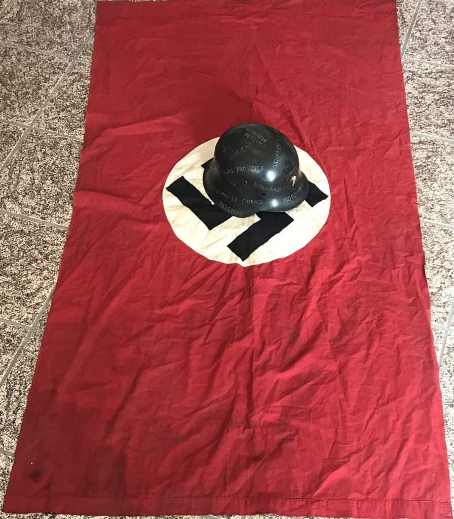 Outstanding ORIGINAL LARGE WWII Era German Nazi Party Flag Certified By ...