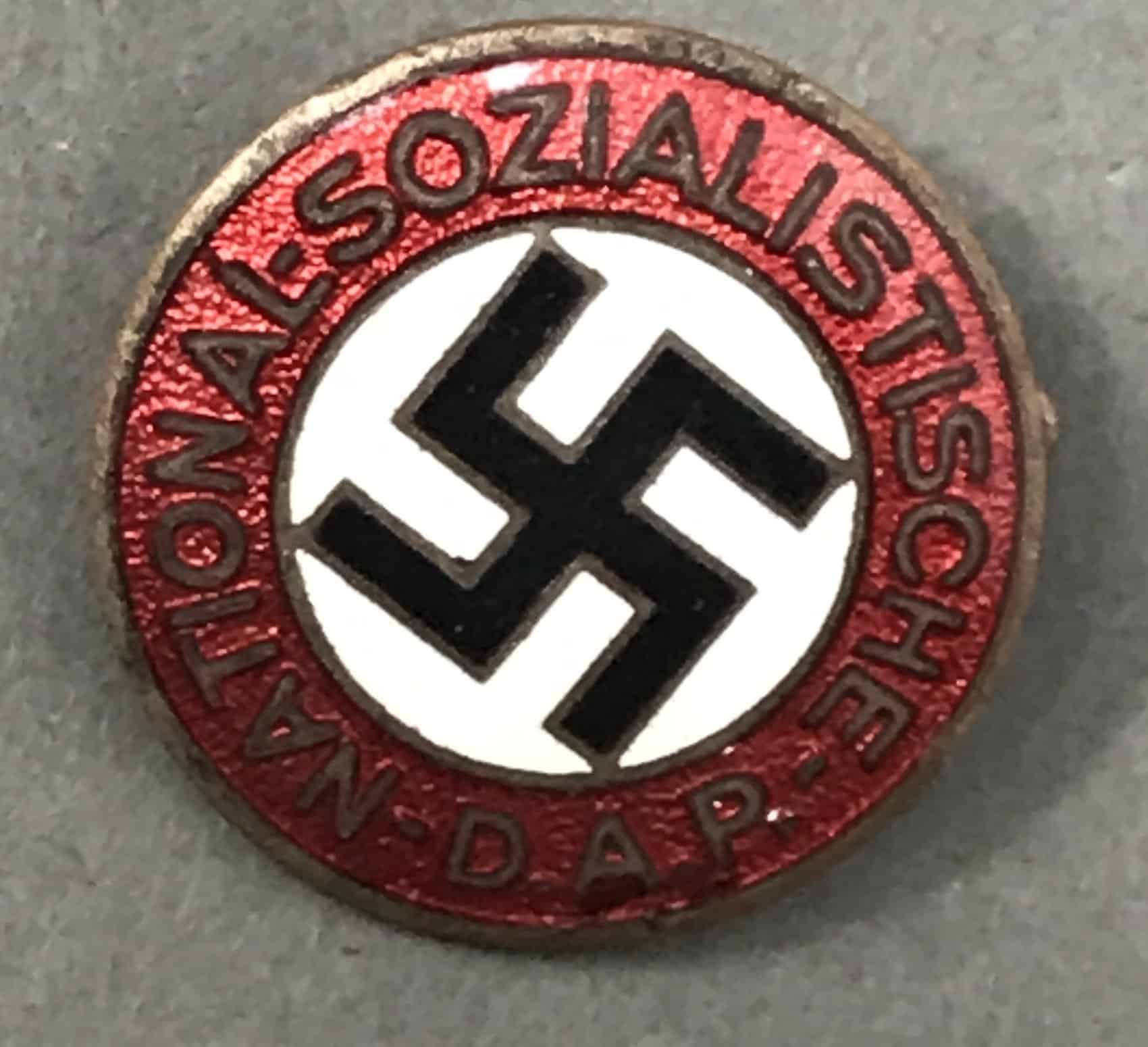 WWII Nazi Party Badge - Authentic and Rare Collectible