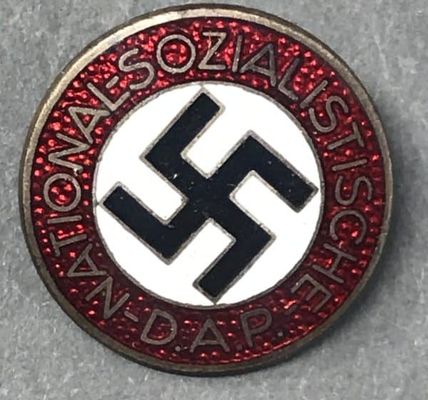 Original OUTSTANDNG German NSDAP (Nazi) Party Enamel RZM Marked ...
