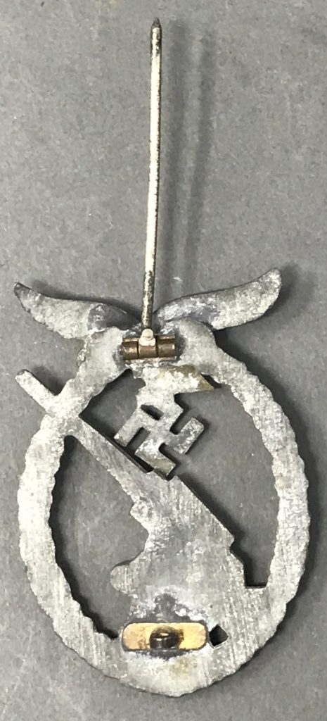 Original WWII German Luftwaffe (Airforce) FLAK ARTILLERY WAR BADGE ...