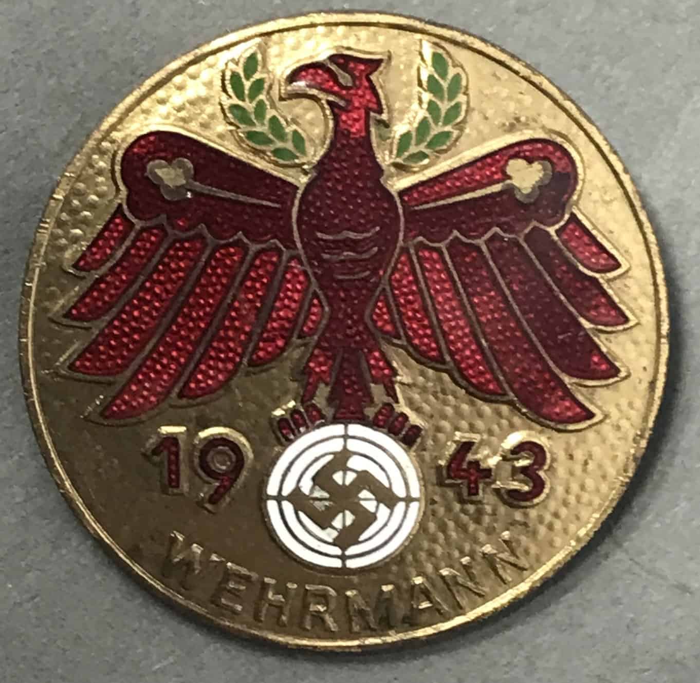 Explore WW2 NSDAP DSVB Badge KK Gewehr 1943 Certified