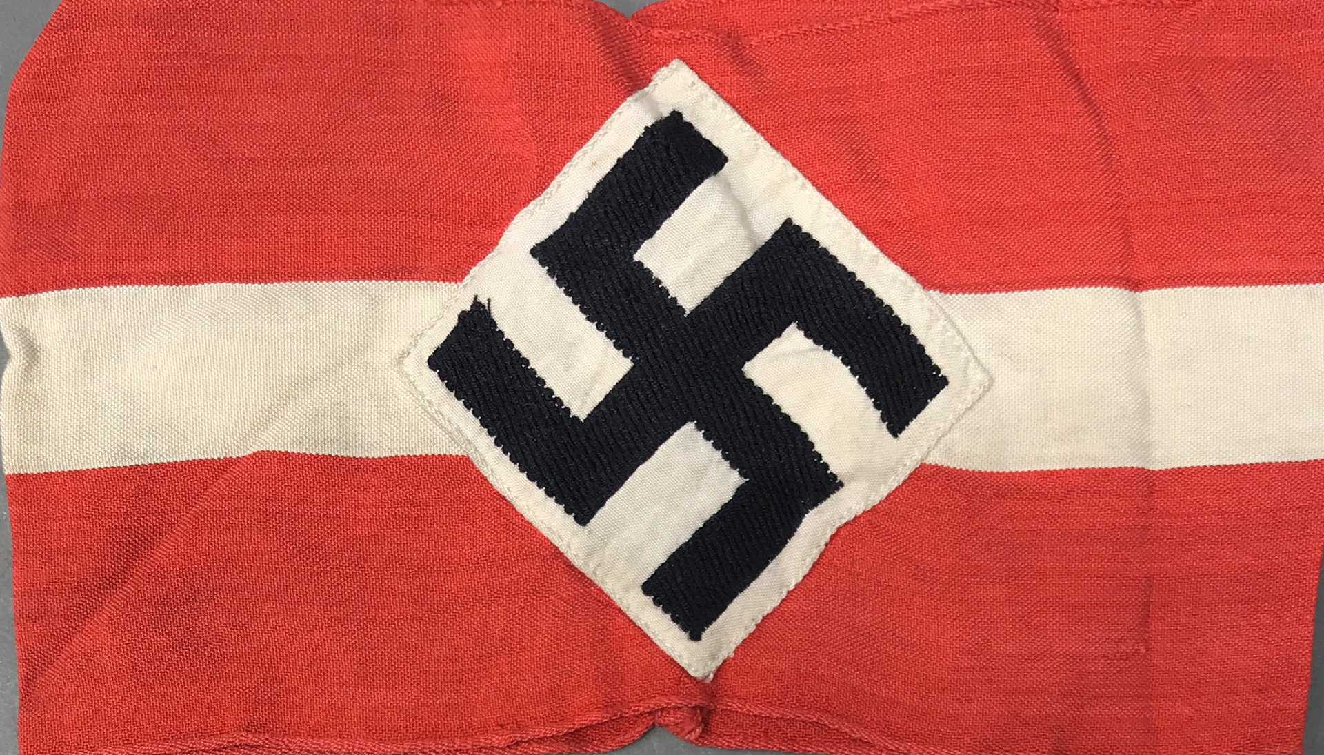 Certified Original Hitler Youth Band Brought Home by Veteran