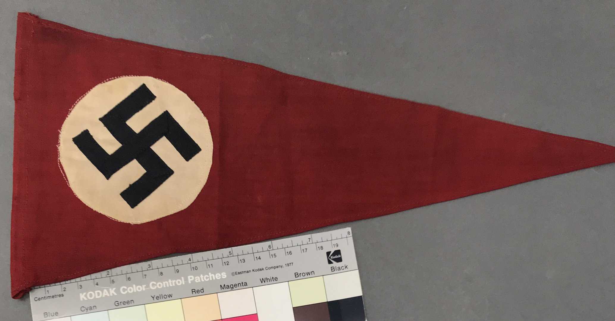 WWII NSDAP Nazi Flag - Certified Collectible at Gettysburg