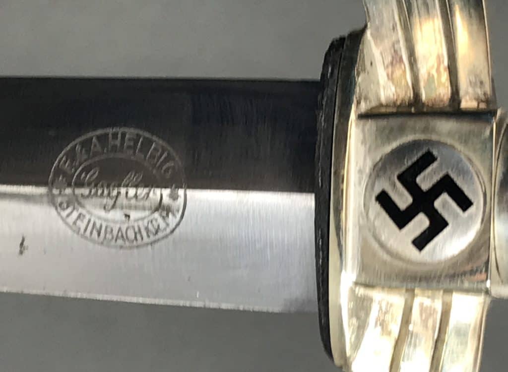 VERY RARE MINT Original German NSDAP (NAZI PARTY) DLV Dagger With ...