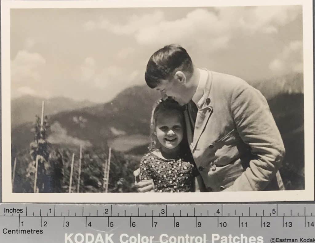 Adolf Hitler “The Fuhrer’s Child” (The Little Jewish Girl) Postcard for ...