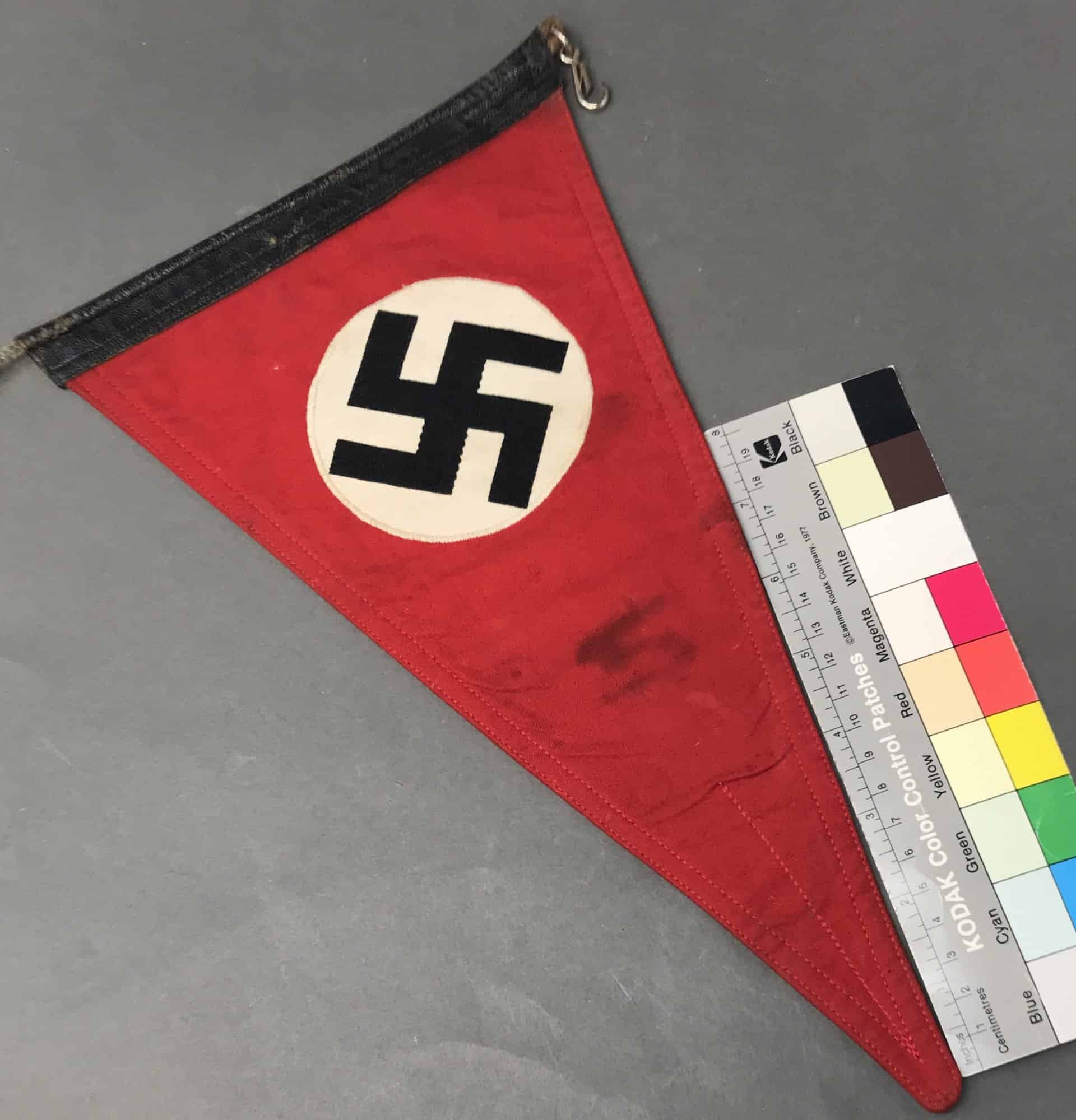 High-Quality NSDAP Vehicle Pennant - WWII Artifact