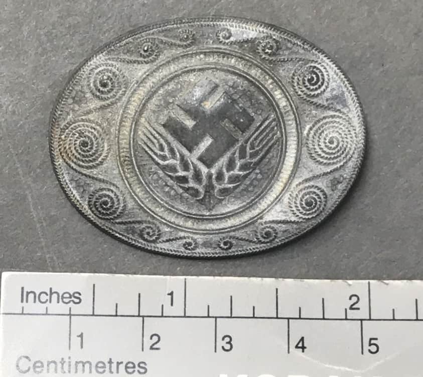 Discover Authentic WWII German Female RADwJ Service Brooch