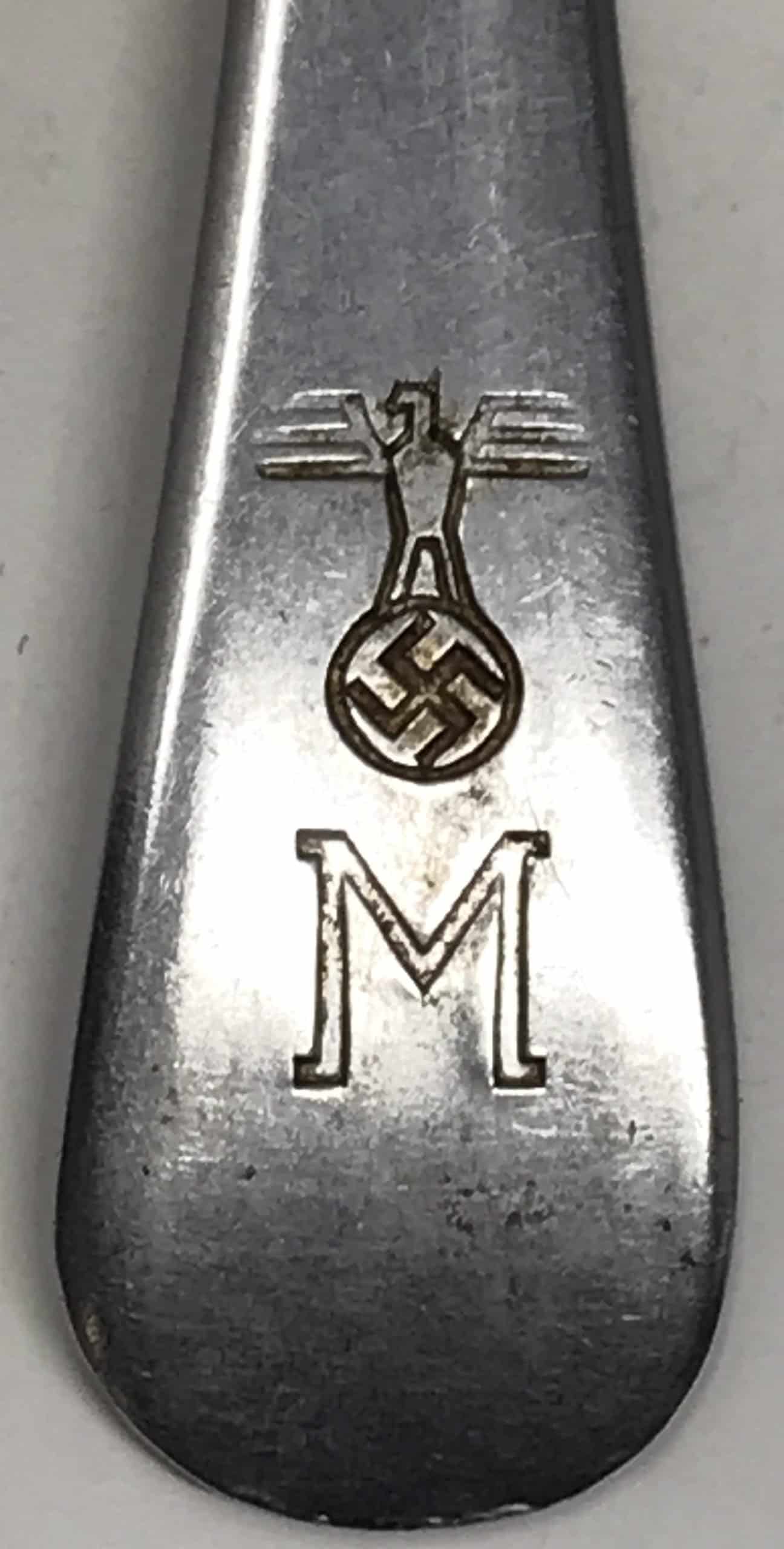 Original WWII German Army Silver Fork | Rare Veteran Loot
