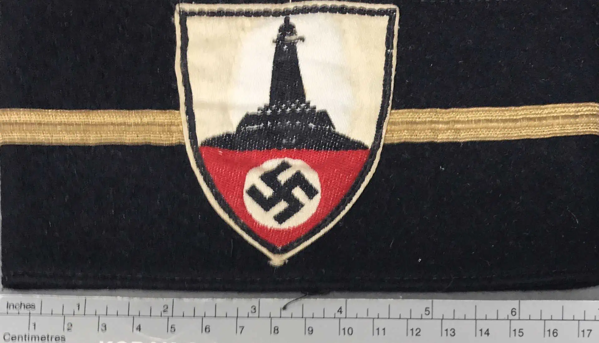 ORIGINAL LARGE WWII Era German Nazi Party Flag Certified By The ...