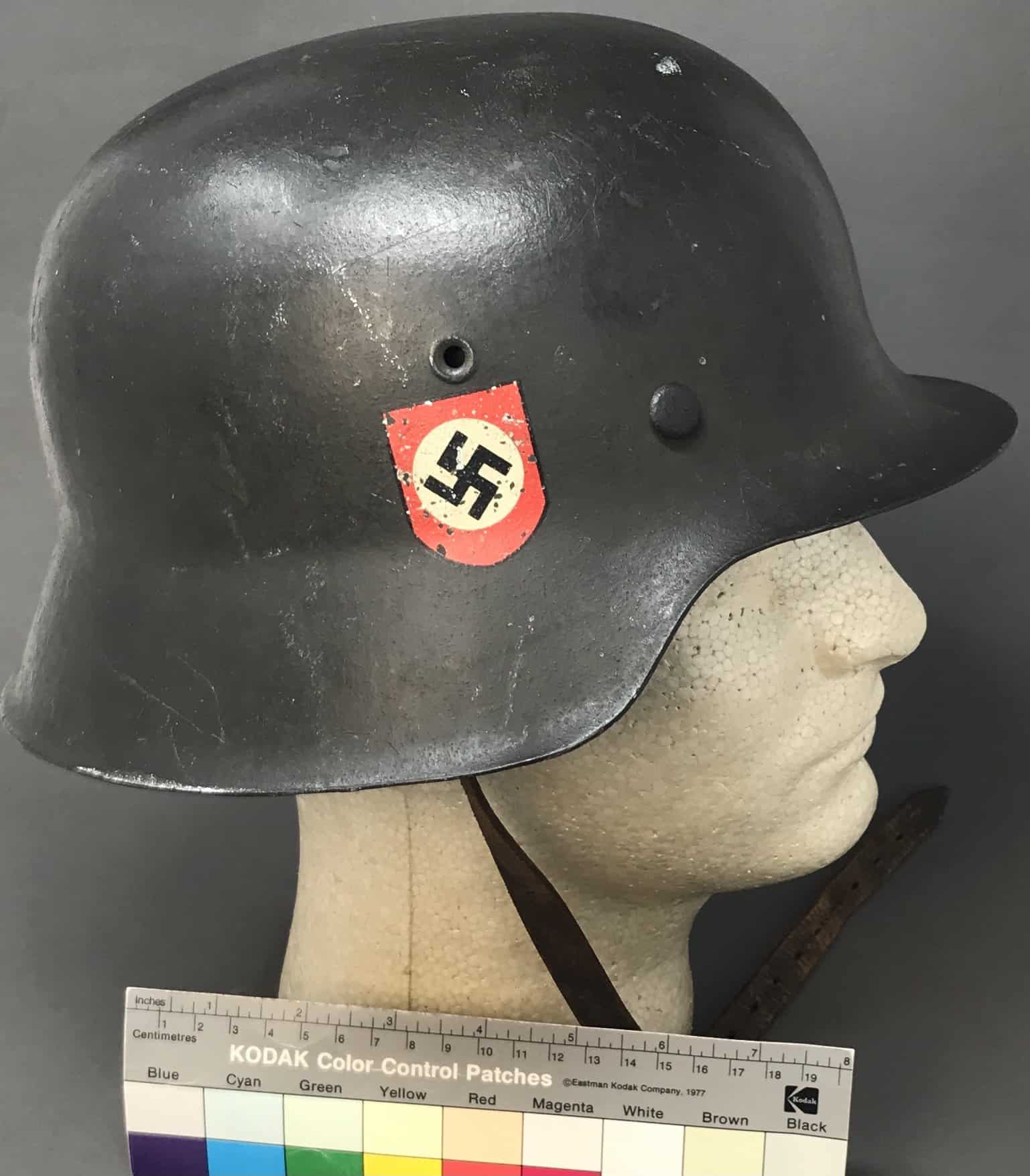 Unearth WW2 German Field Helmet from US Veteran Relic