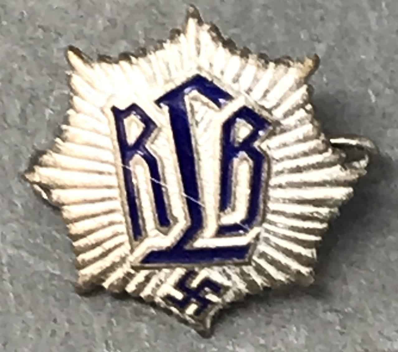 Explore Rare WWII German RLB Lapel Pin by US Veteran