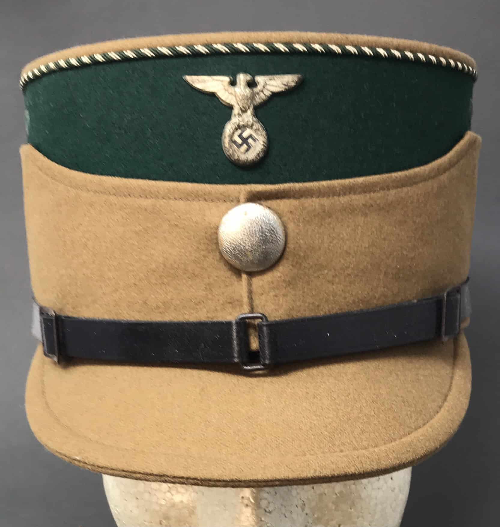 Discover Mint SA Cap: Rare Brown Shirts Relic from Saxony
