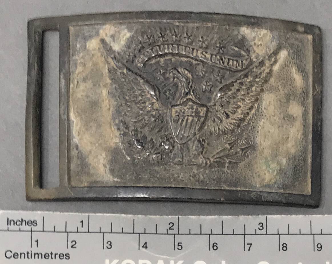 Civil War History: Union NCO Sword Plate for Sale