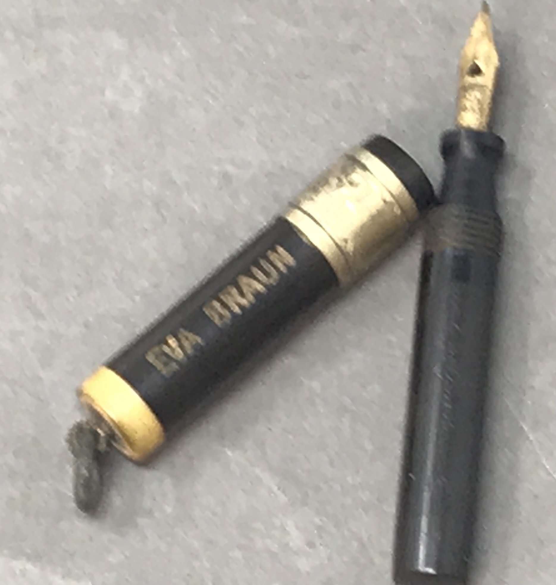 Uncover Eva Braun Rare Fountain Pen | WWII Memorabilia