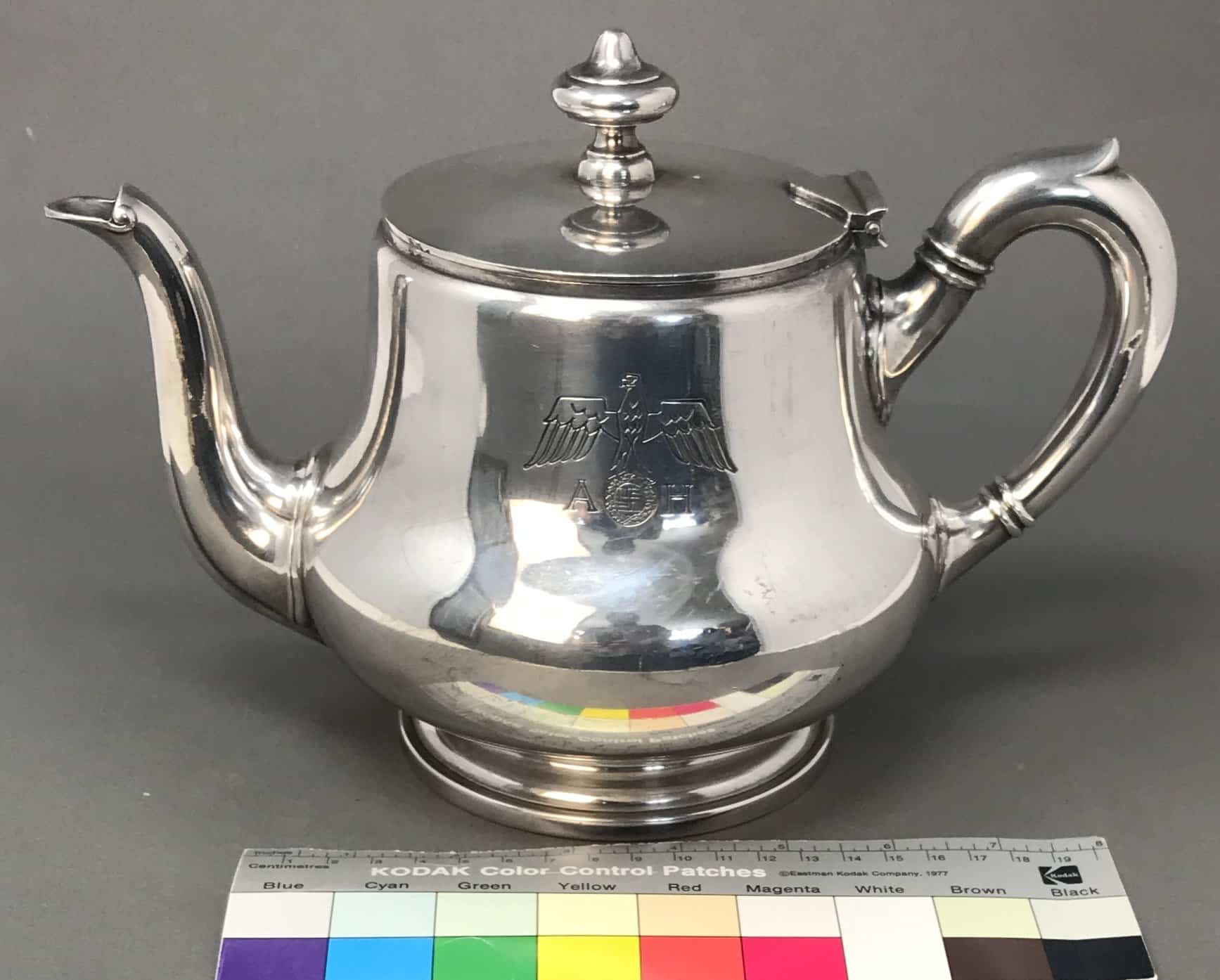 Uncover Authentic Hitler Tea Pot from Berghof War Trophy