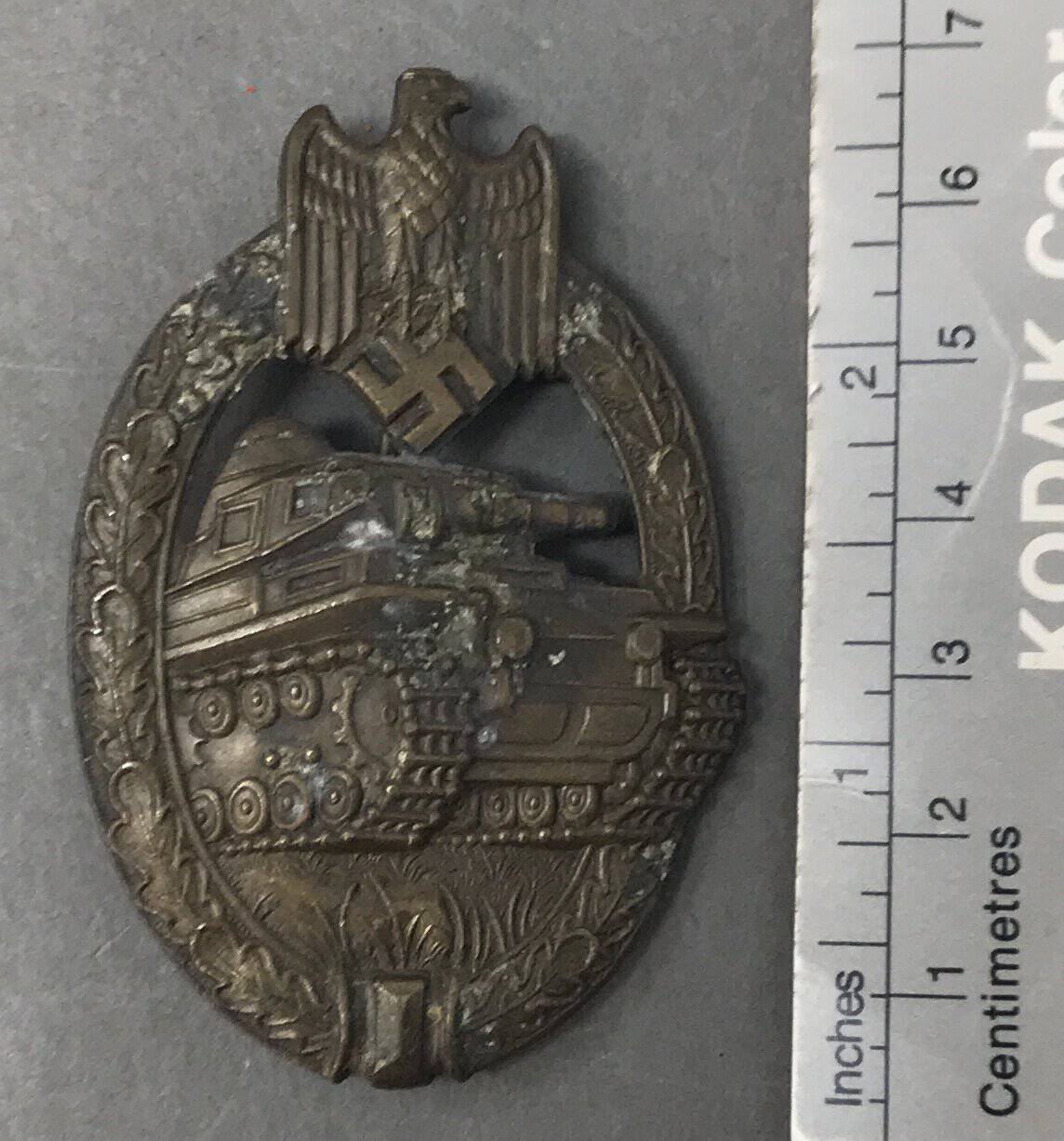 Uncover Certified WWII German Panzer Assault Badge Today
