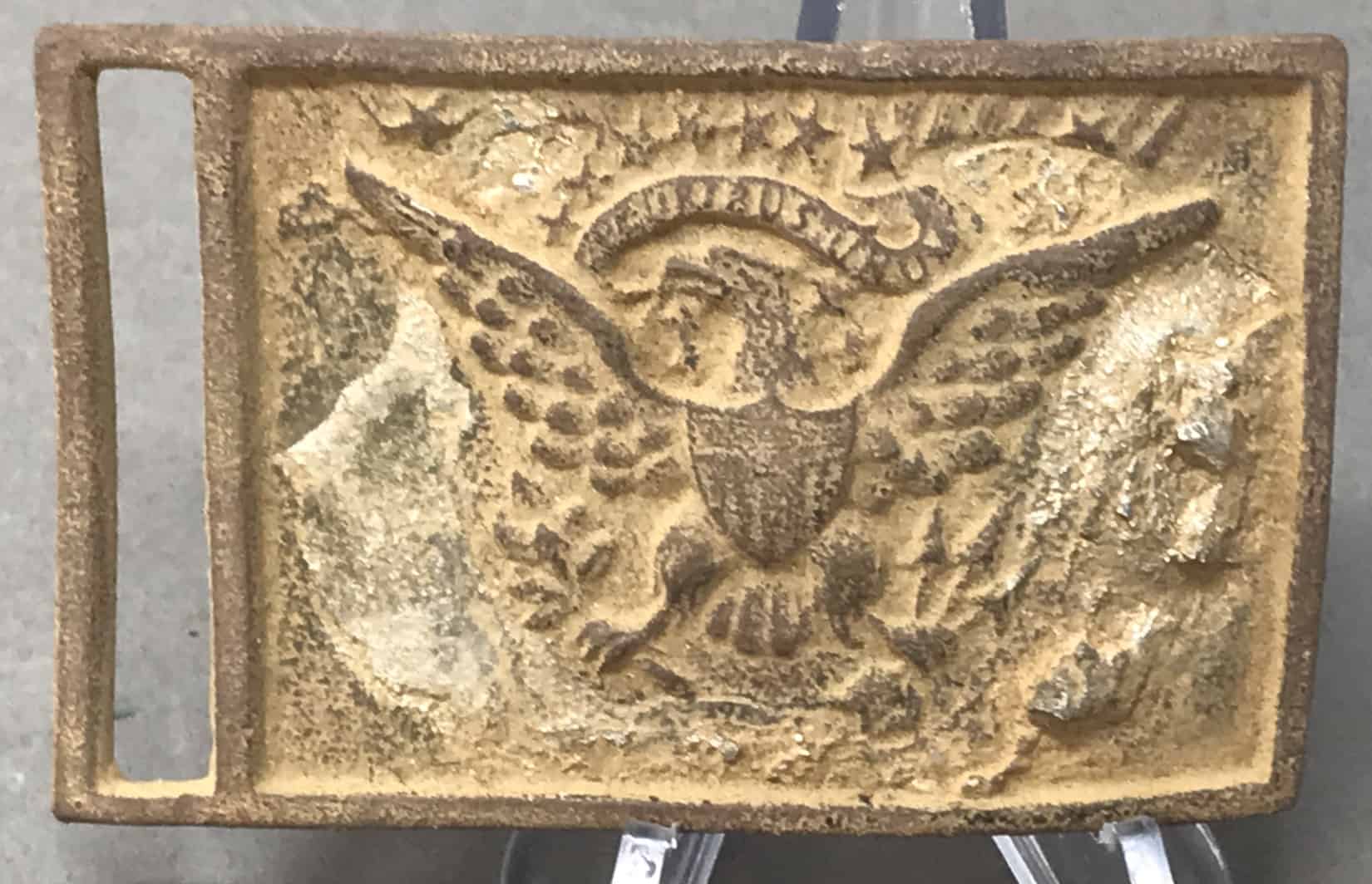 Explore Civil War Union Eagle Sword Belt Plate in Warrenton