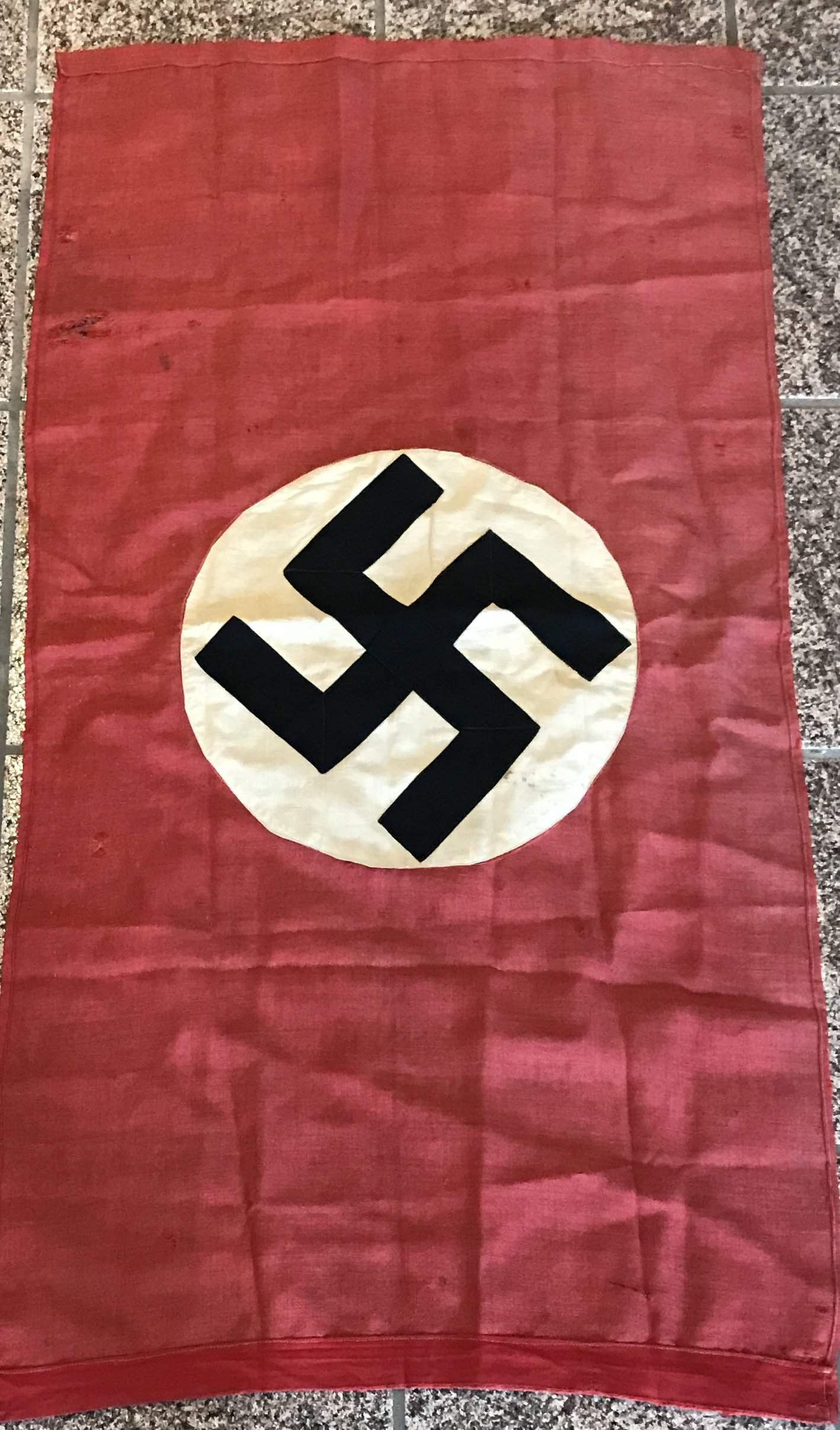 Discover Original Third Reich Nazi Flag by Gettysburg Museum