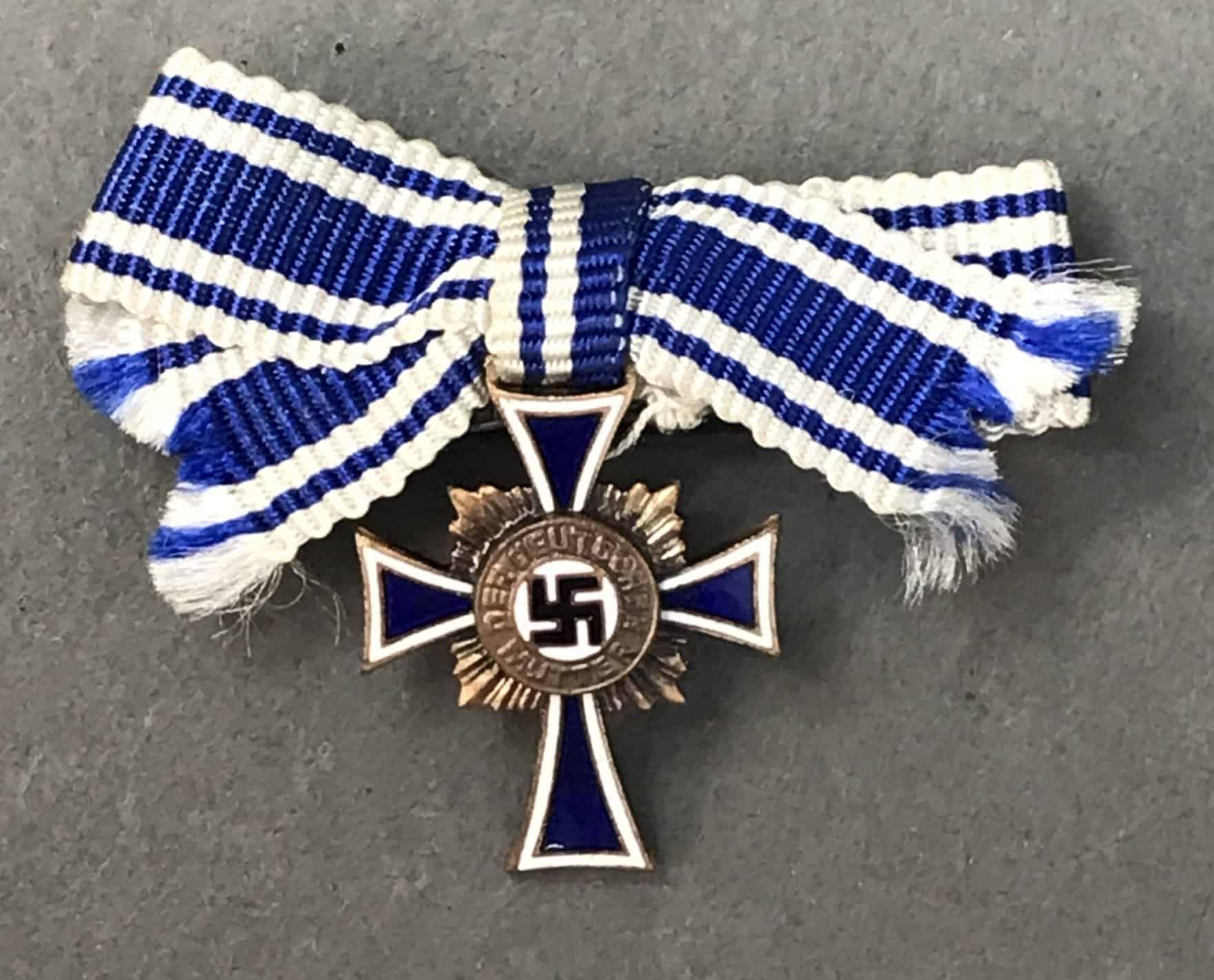 Discover History: Bronze German Mother's Cross Replica