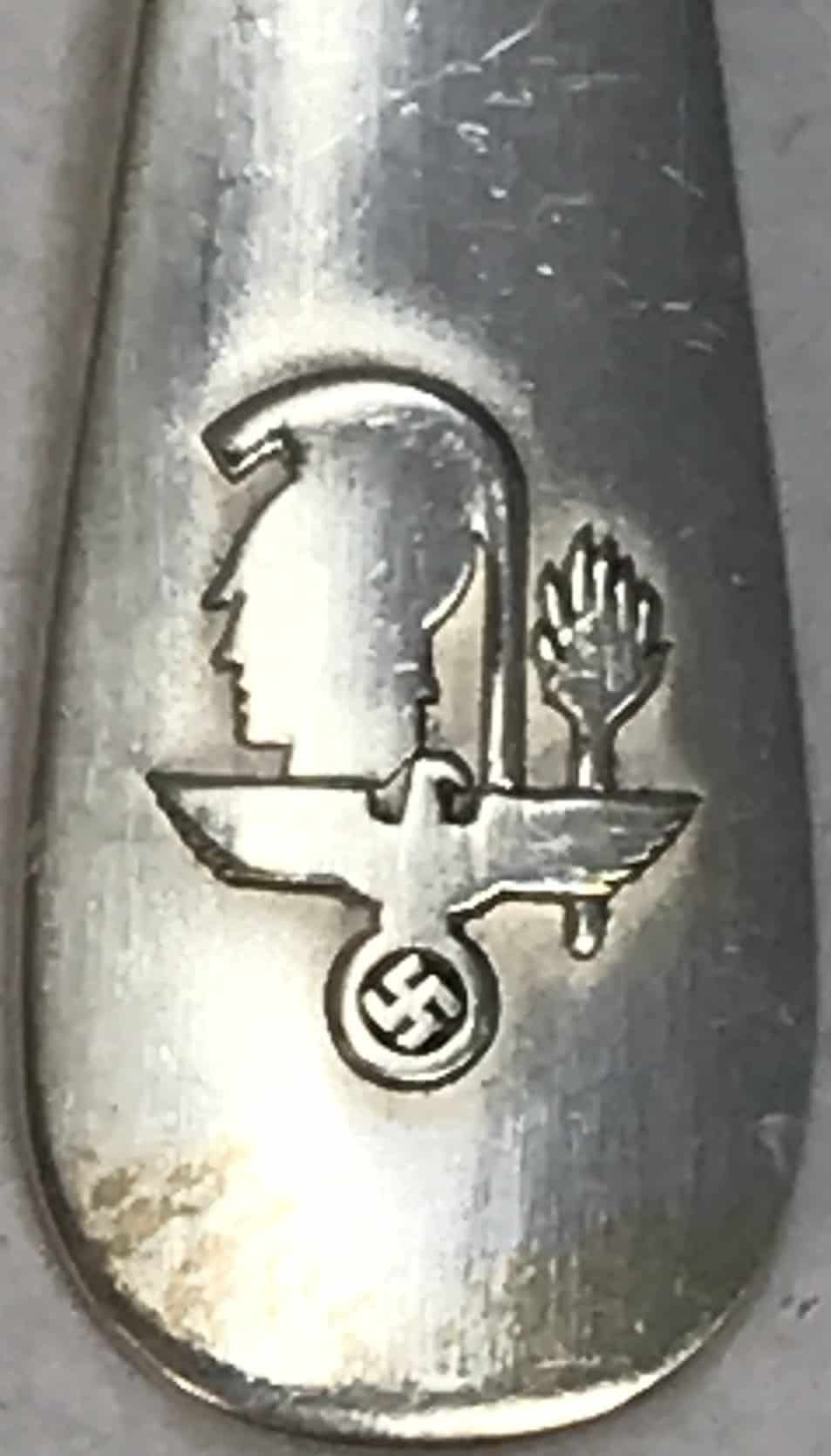 Uncover Original Rare German Nazi Silver Spoon by US Vet
