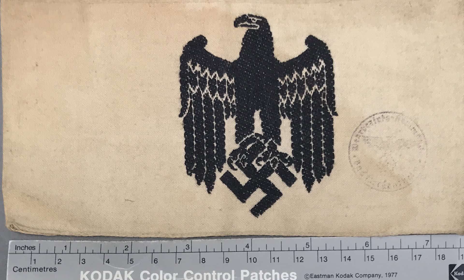 Explore WWII German Recruiting Armband at Gettysburg