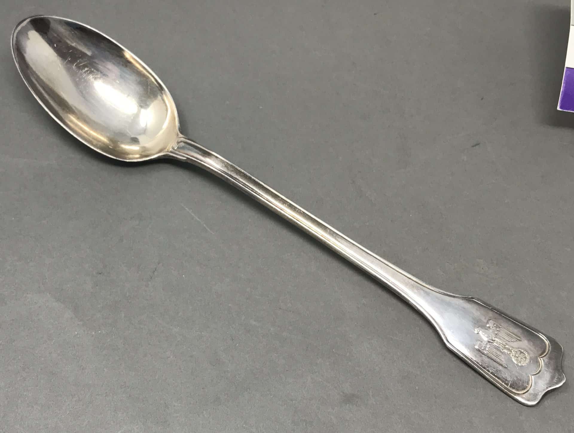 Discover Rare WWII Silver Spoon of Von Ribbentrop Today