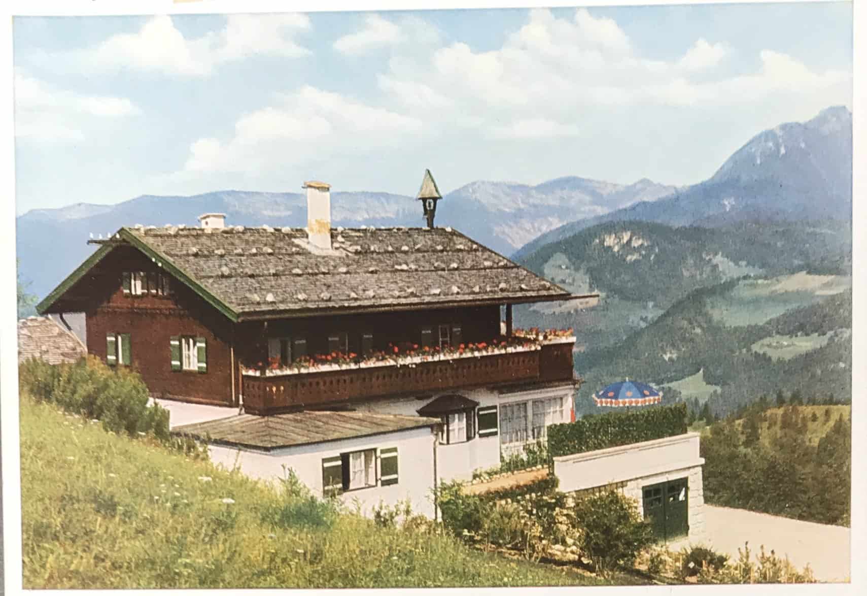 Discover Original 1930s German Postcard of Hitler Berghof