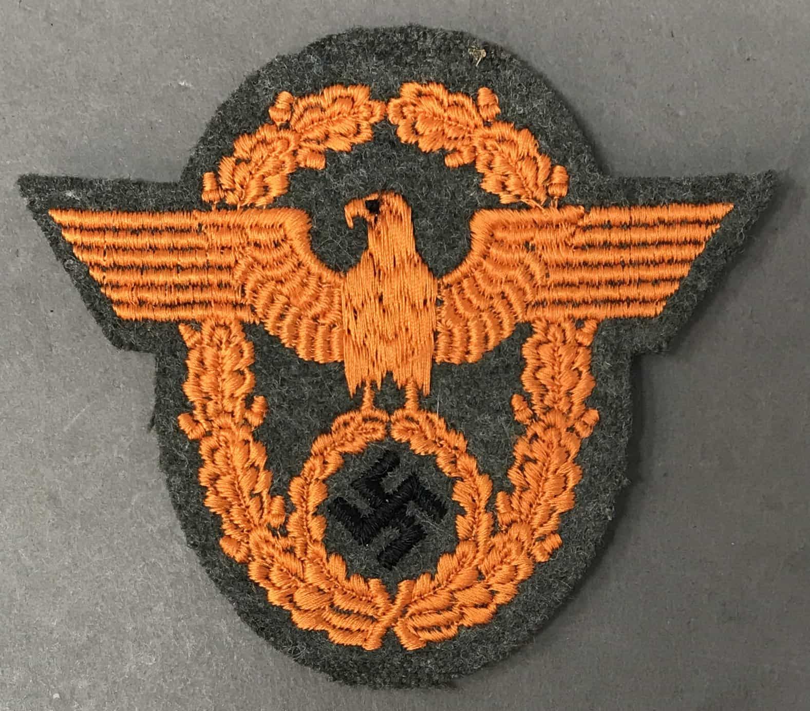 Unearth Authentic WWII German Police Eagle Relic Certified
