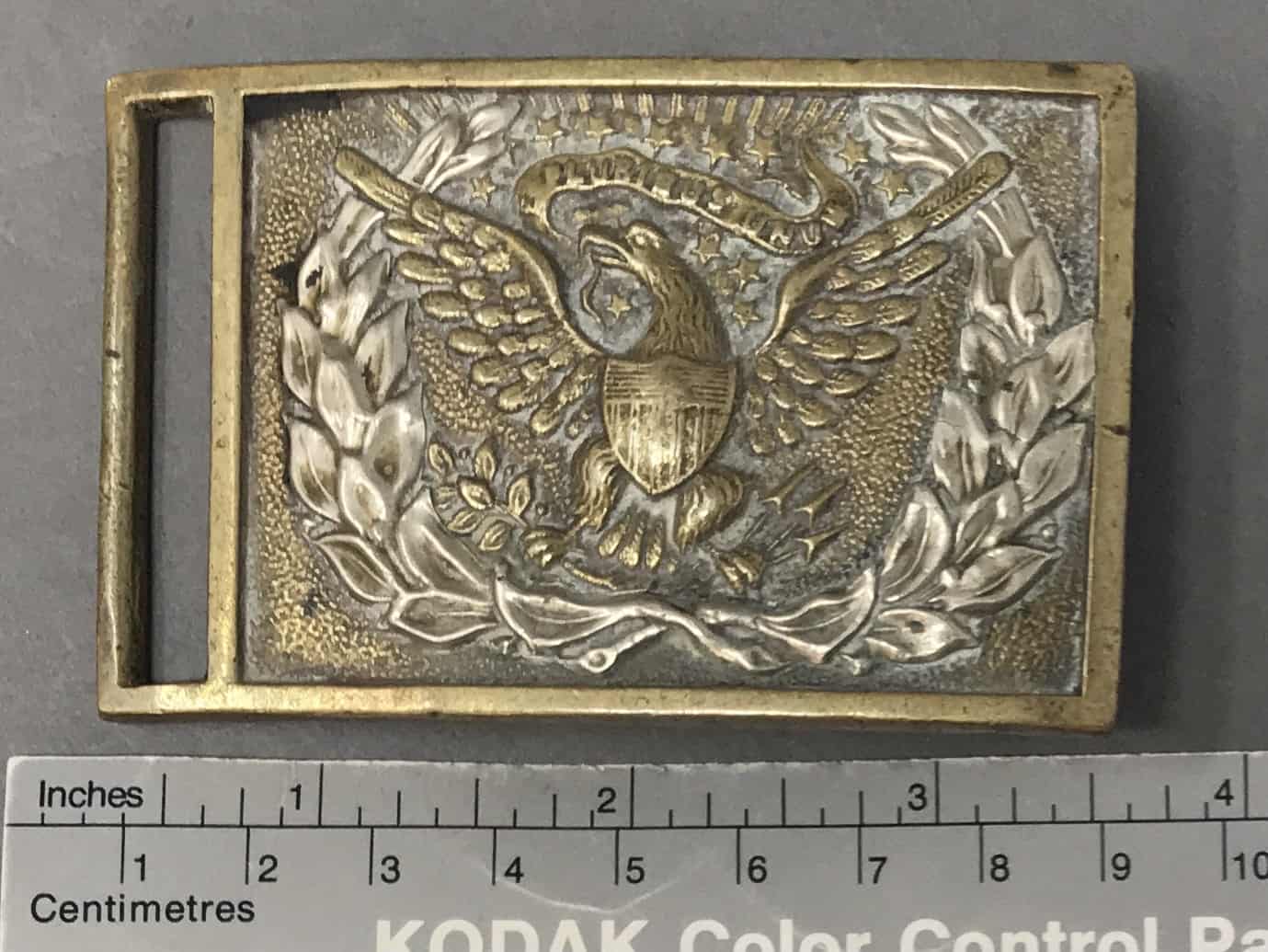 Discover Civil War Eagle Sword Belt Plate at Gettysburg