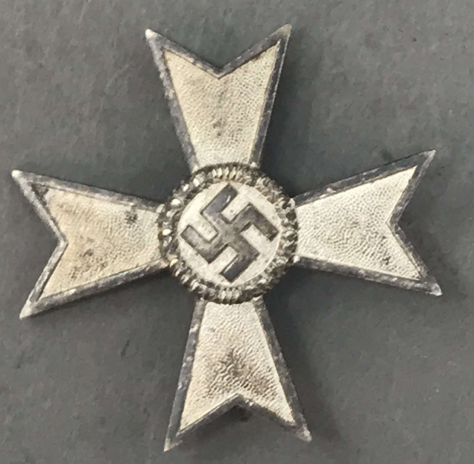 WWII German War Merit Cross 1st Class: Maker Marked