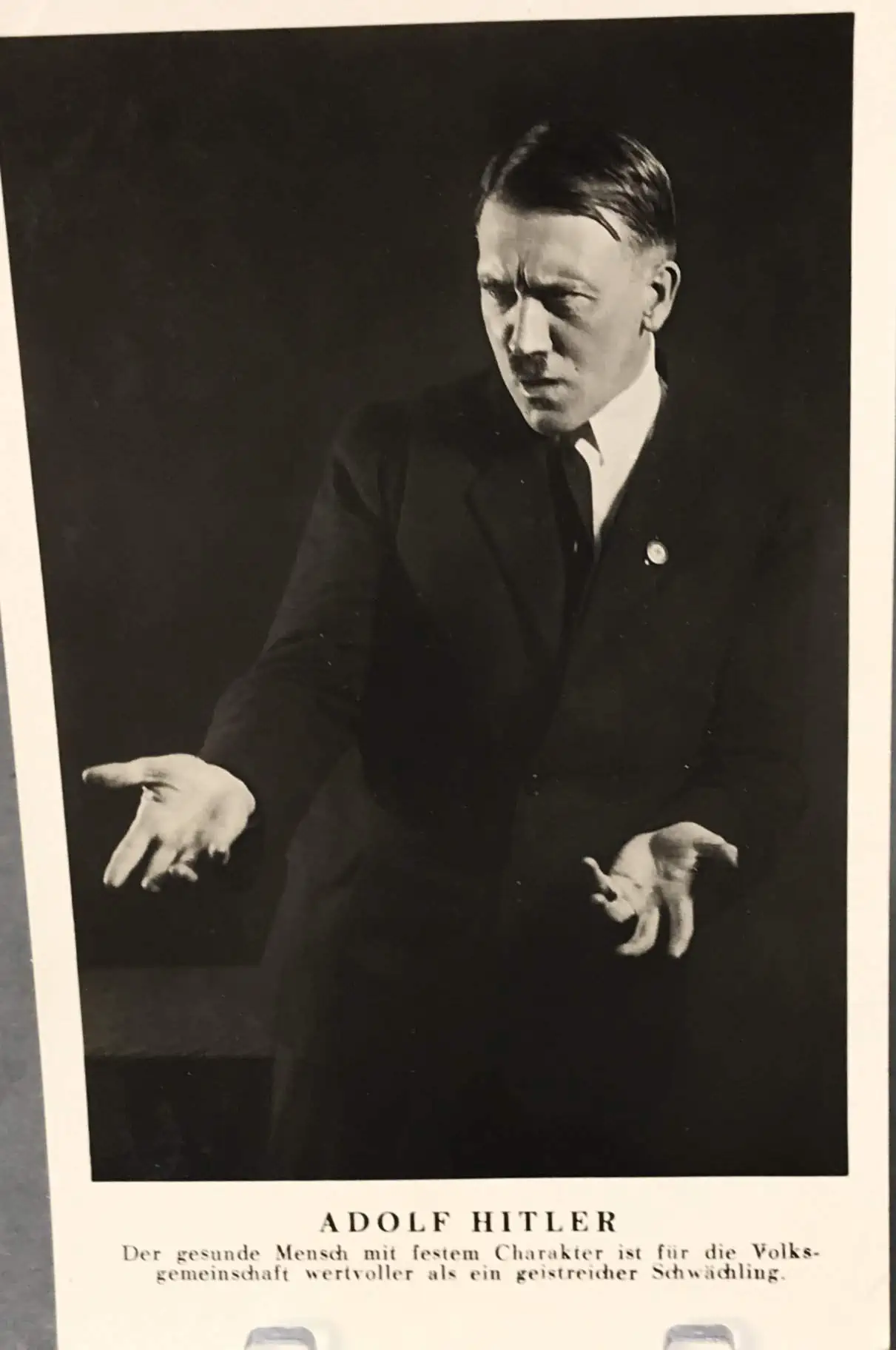Personal Stationary Note Card Signed by Adolf Hitler for Sale