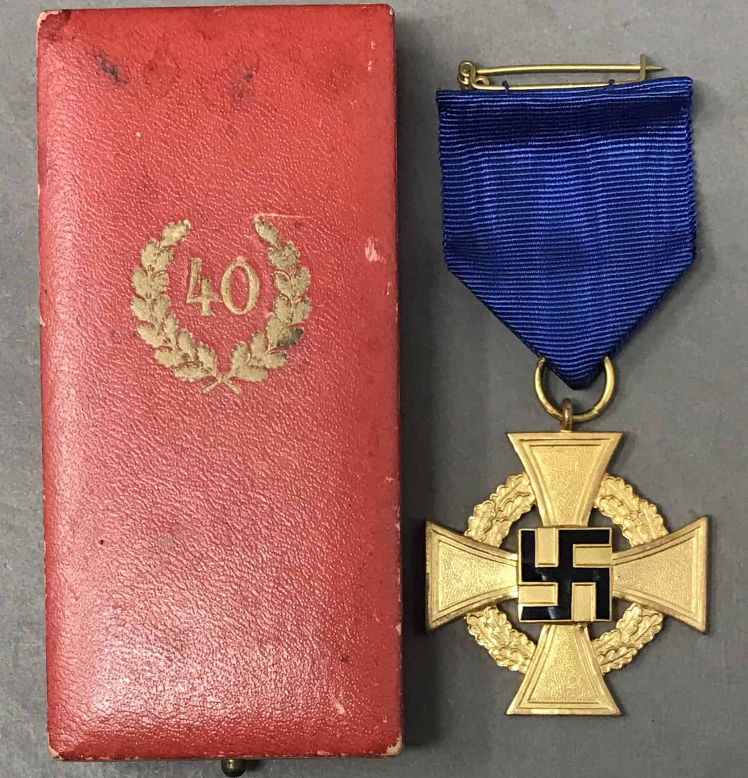 Own a Piece of WWII History: German Gold Service Medal
