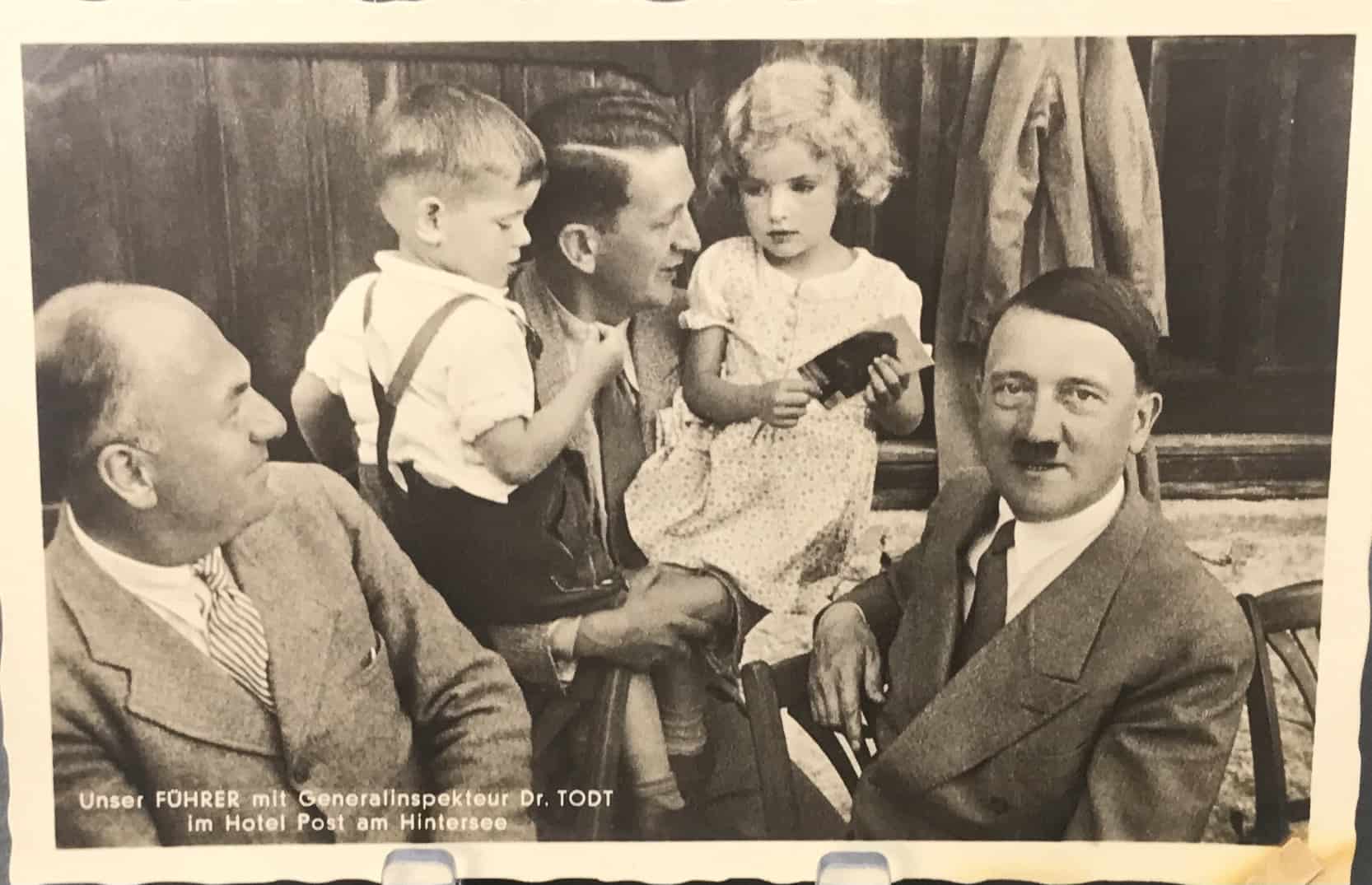Unlock Rare 1935 Hitler Postcard Relic In Gettysburg